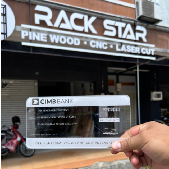 Replika Cek/Exclusive Mock cheque/Cek Hantaran/Mock cek perkahwinan/Cek ...