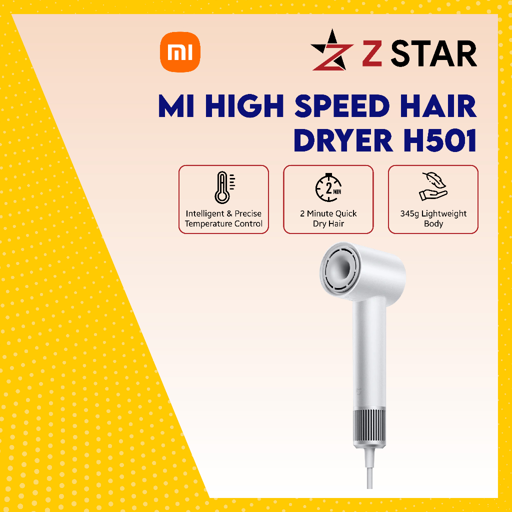 [NEW MODEL] Xiaomi Mi Ionic Hair Dryer H101 / H301 / H501 [Smart ...