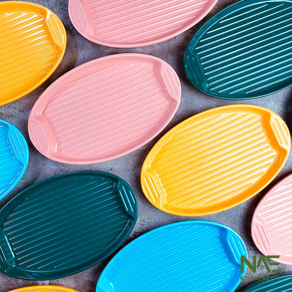 PINGGAN VIRAL NAE - 12" Nordic Oval Platter - RM 26.30 | Shopee Malaysia