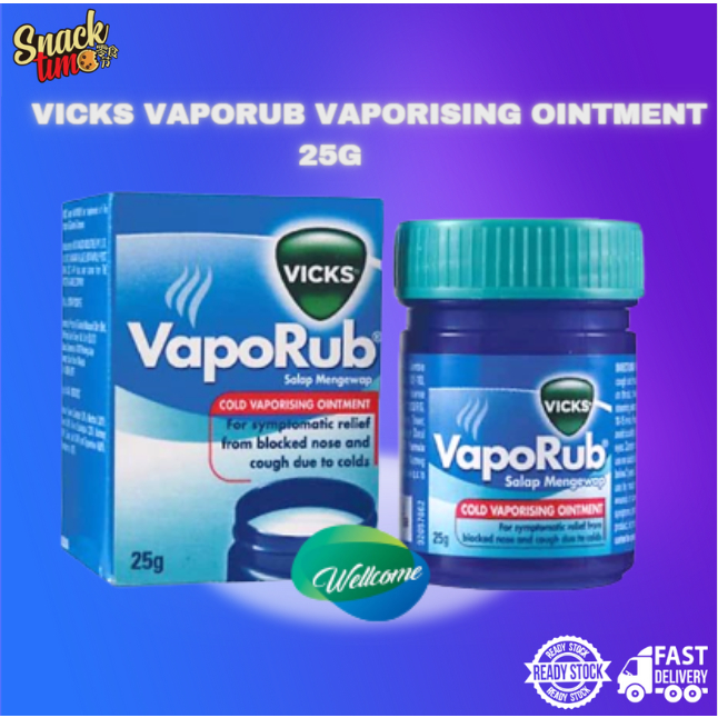 VICKS VapoRub 25G/10G | Shopee Malaysia