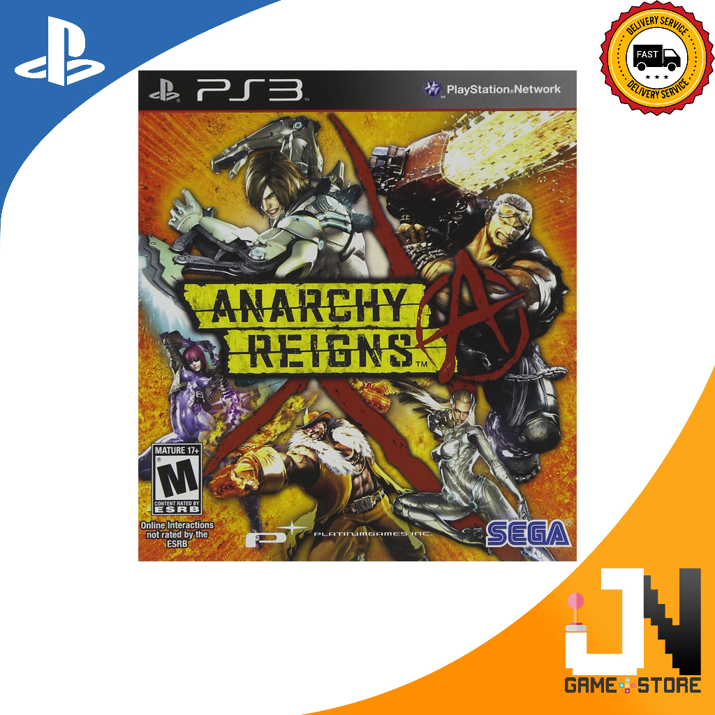 PS3 Anarchy Reigns (R1)(English)(NEW) | Shopee Malaysia