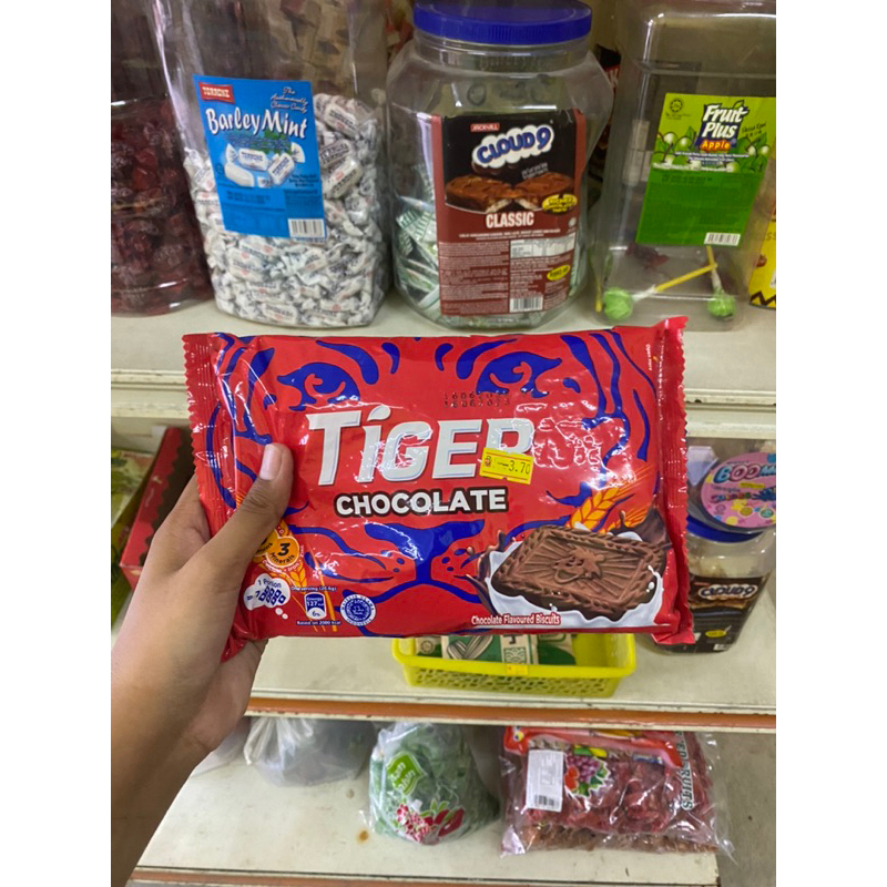 biskut tiger original dan coklat | Shopee Malaysia