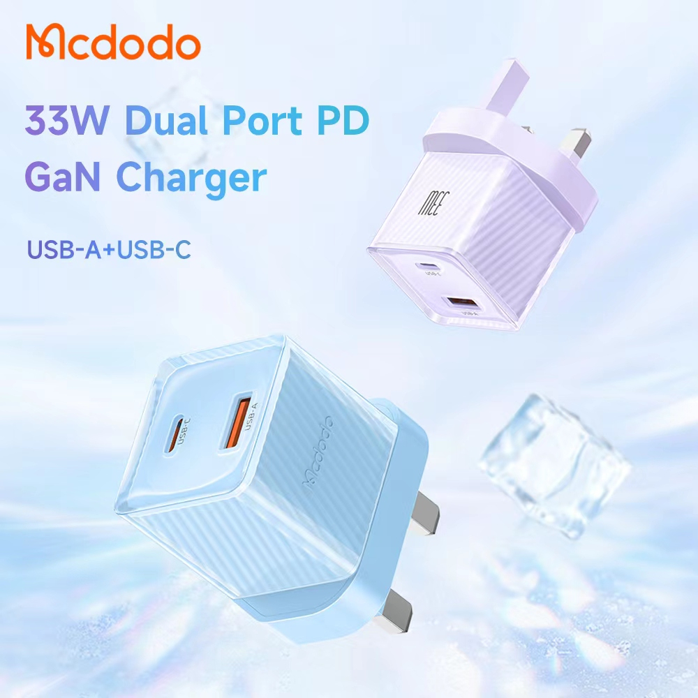MCDODO CH-0591 GaN PD 33W Fast Charger / PD + QC Super Fast Quick ...