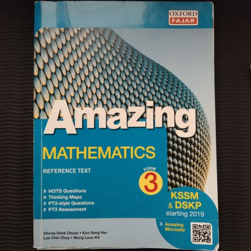 [Preloved/Reference Book] 🔥Amazing MATHEMATICS FORM 3 🔥OXFORD FAJAR🔥 ...
