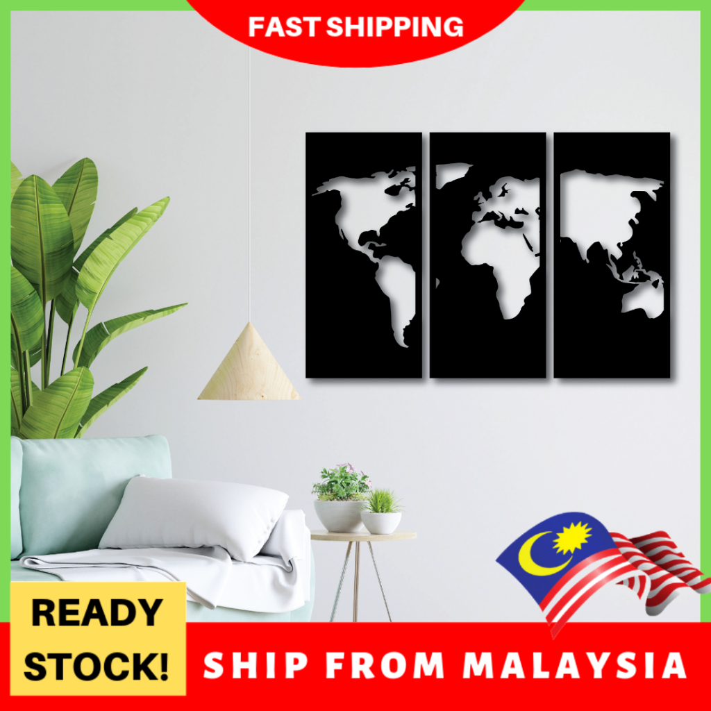 {READYSTOCK} Frame Hiasan Dinding (3pcs) Decoration Wall Art Home Deco ...