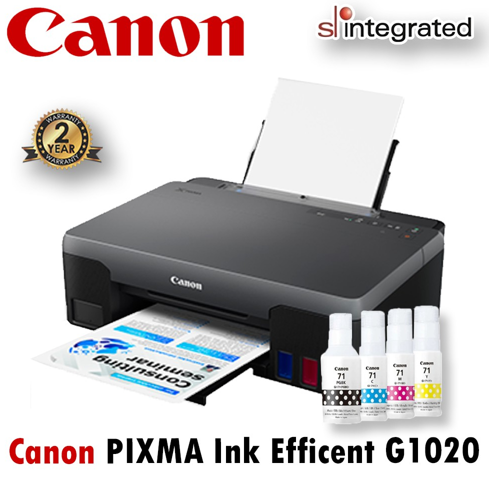 Canon PIXMA Ink Efficient G1020 | Shopee Malaysia