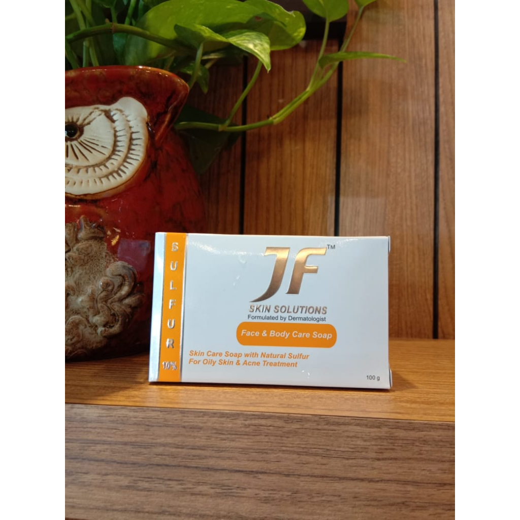 JF Sulfur Soap Sulphur for Oily Skin And Acne (exp date 08/2027 ...