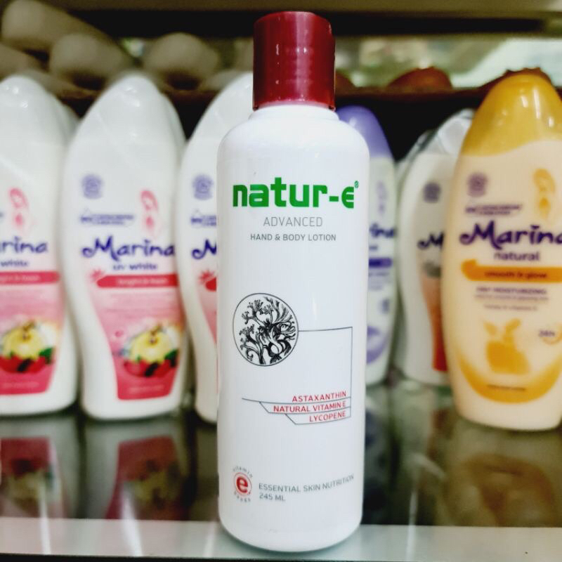 HAND & BODY LOTION NATURE-E 245ML💯original🇮🇩 | Shopee Malaysia