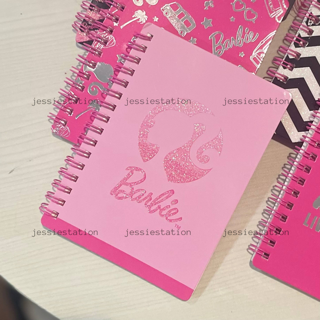 Ready Stock / MINISO x Barbie A5 & A6 Notebook Spinout Bookmark ...
