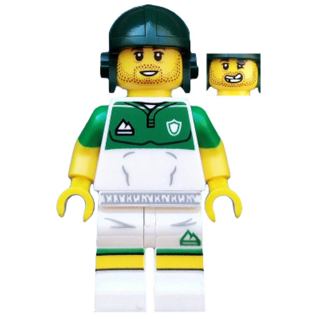 LEGO MINIFIGURE (GENUINE) col354 Rugby Player, Series 19 | Shopee Malaysia