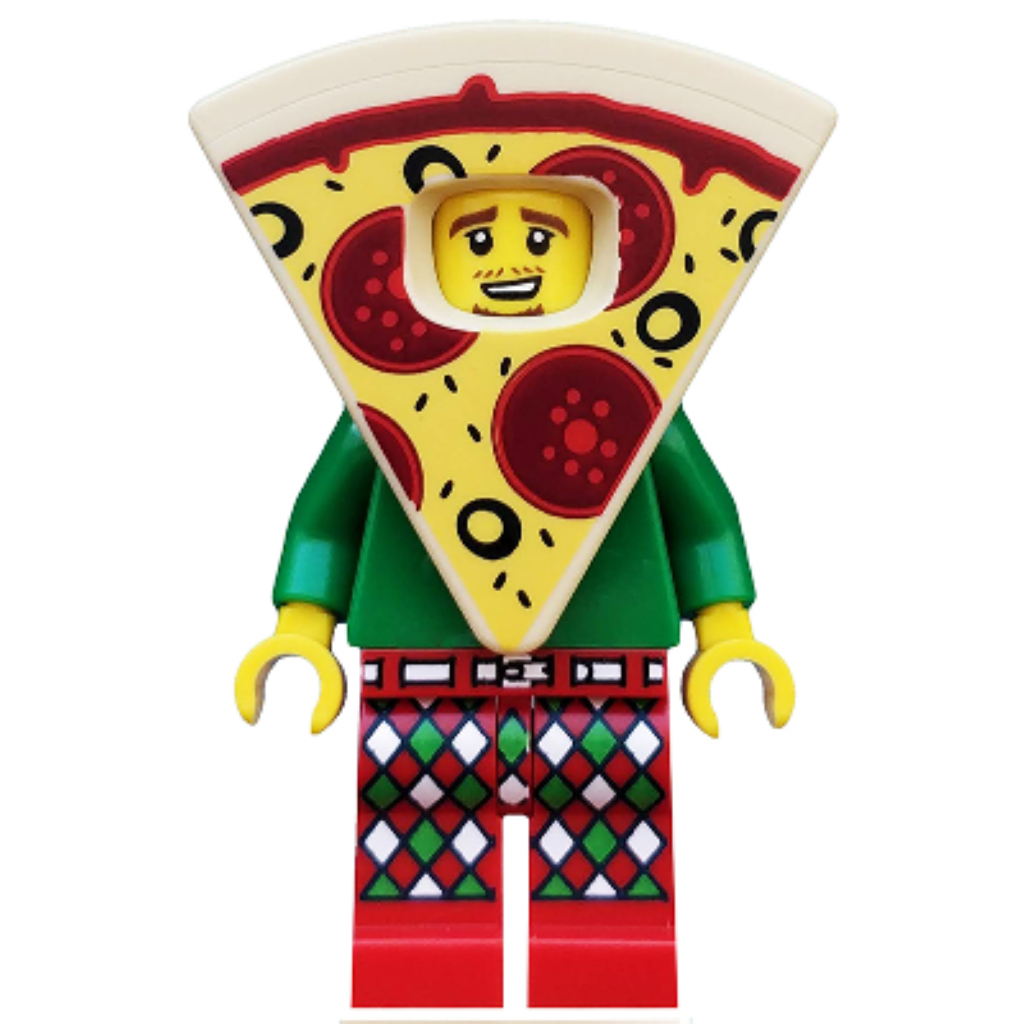 LEGO MINIFIGURE (GENUINE) col351 Pizza Costume Guy, Series 19 | Shopee ...