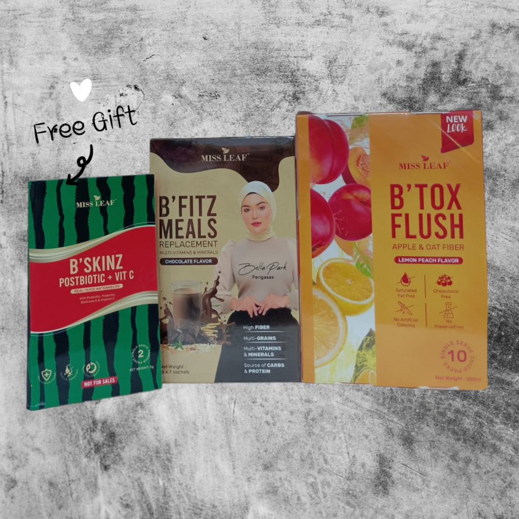 🔥ORIGINAL🔥 B'TOX FLUSH / B'FITZ MEALS BY MISS LEAF BELLA PARK + FREE ...