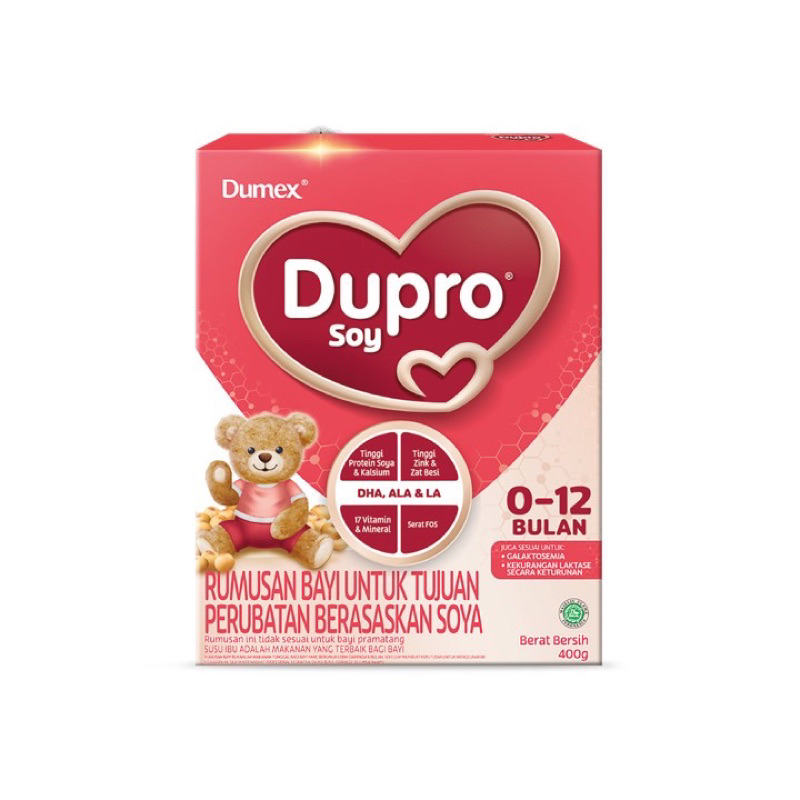 Dupro Soy 0-12months (400g) Exp 10/2025 | Shopee Malaysia