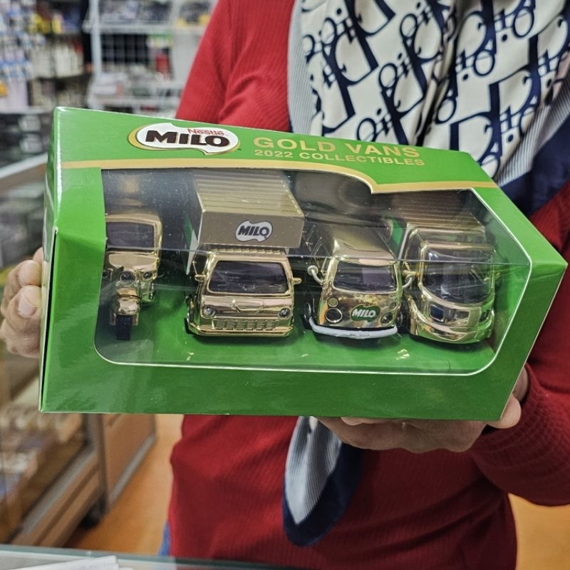 MILO GOLD VANS 2022 COLLECTIBLES SINGAPORE EDITION COLLECTION LORI MILO ...
