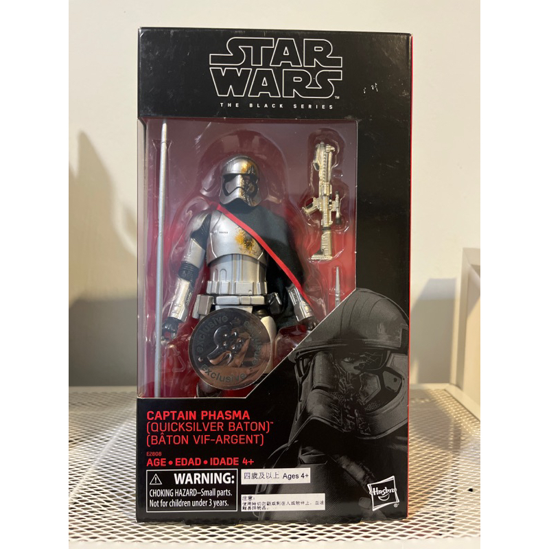 Star Wars The Black Series Captain Plasma ( Quicksilver Baton ) 6 Inch ...