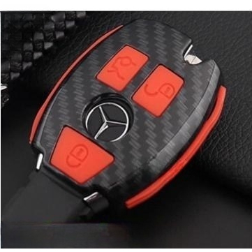 Mercedes Benz Keyless / Key Less / Smart Entry Carbon Silicon Key Cover ...