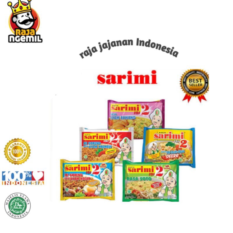 sarimi isi 2 rasa baso sapi dan sarimi goreng Indonesia ready stok ...