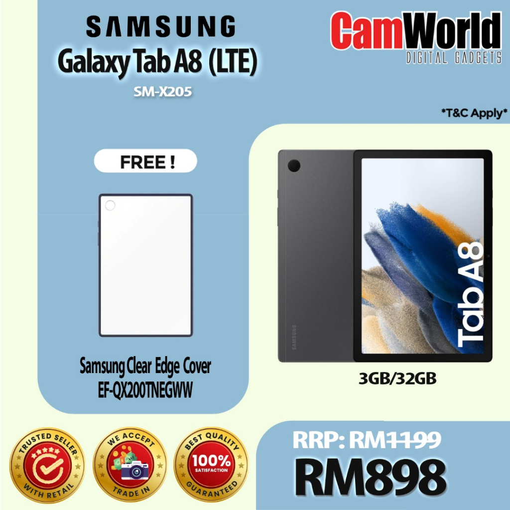 Samsung Galaxy Tab A8 ( sm-X205 ) (3GB/32GB) / Tab A7 Lite ( T225 ...