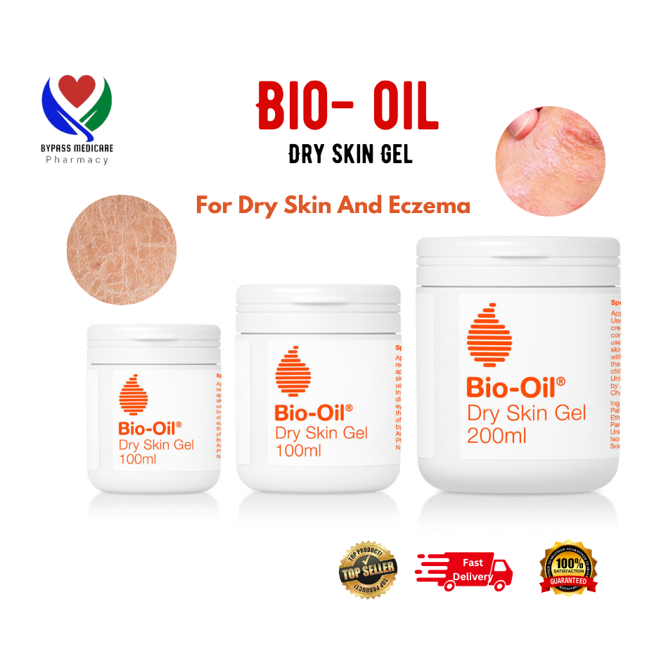 Bio-Oil Dry Skin Gel (50ml) For Dry Skin And Eczema | Shopee Malaysia