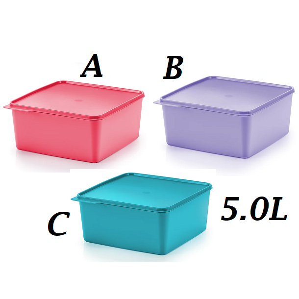 *B 1pc*Tupperware Snack & Stack Cozy Nest Bekas Besar big size 5L 5.0L ...