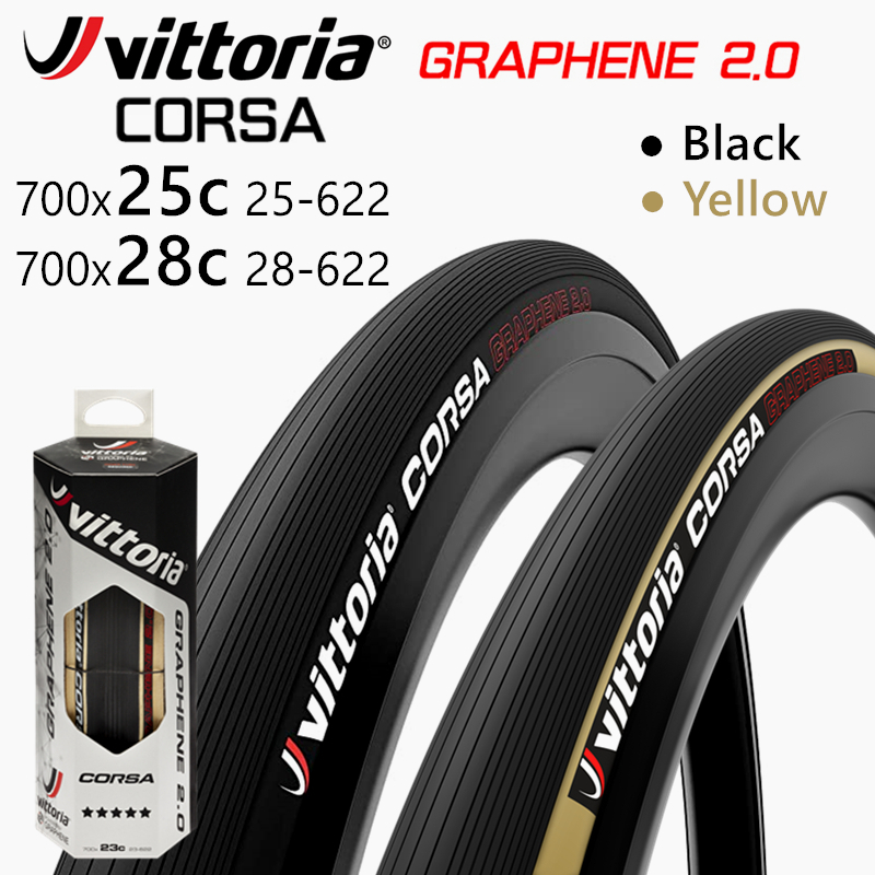 Vittoria Corsa road tire tyre | 23c | 25c | 28c | 30c TUBE /TUBELESS TLR | Shopee Malaysia