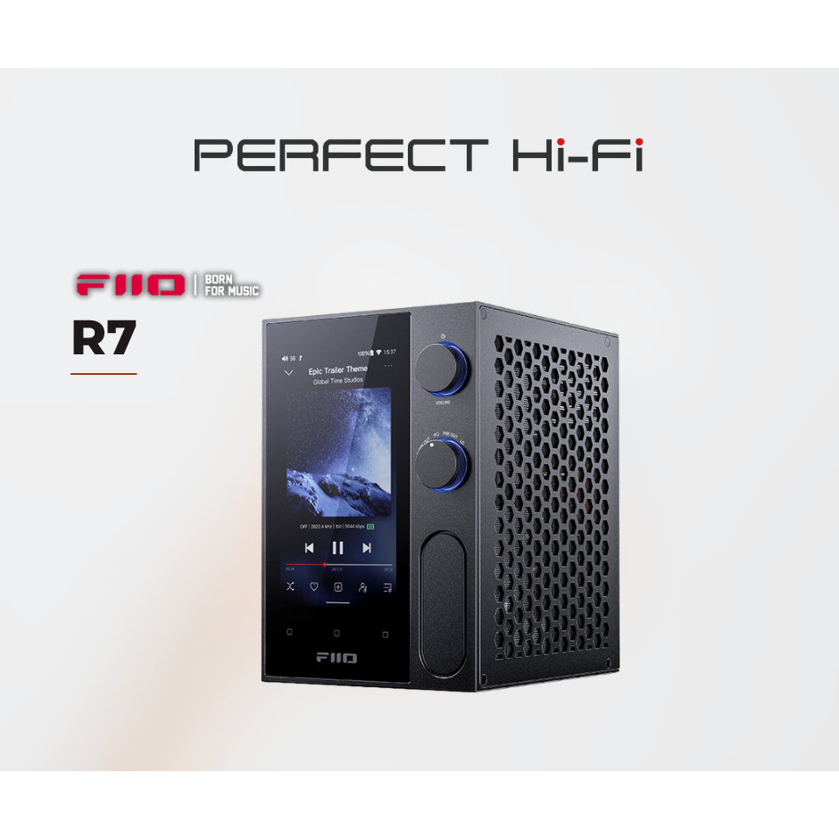 Fiio R7 - AIO Desktop High-Resolution Transmitter Decoder & Headphone ...
