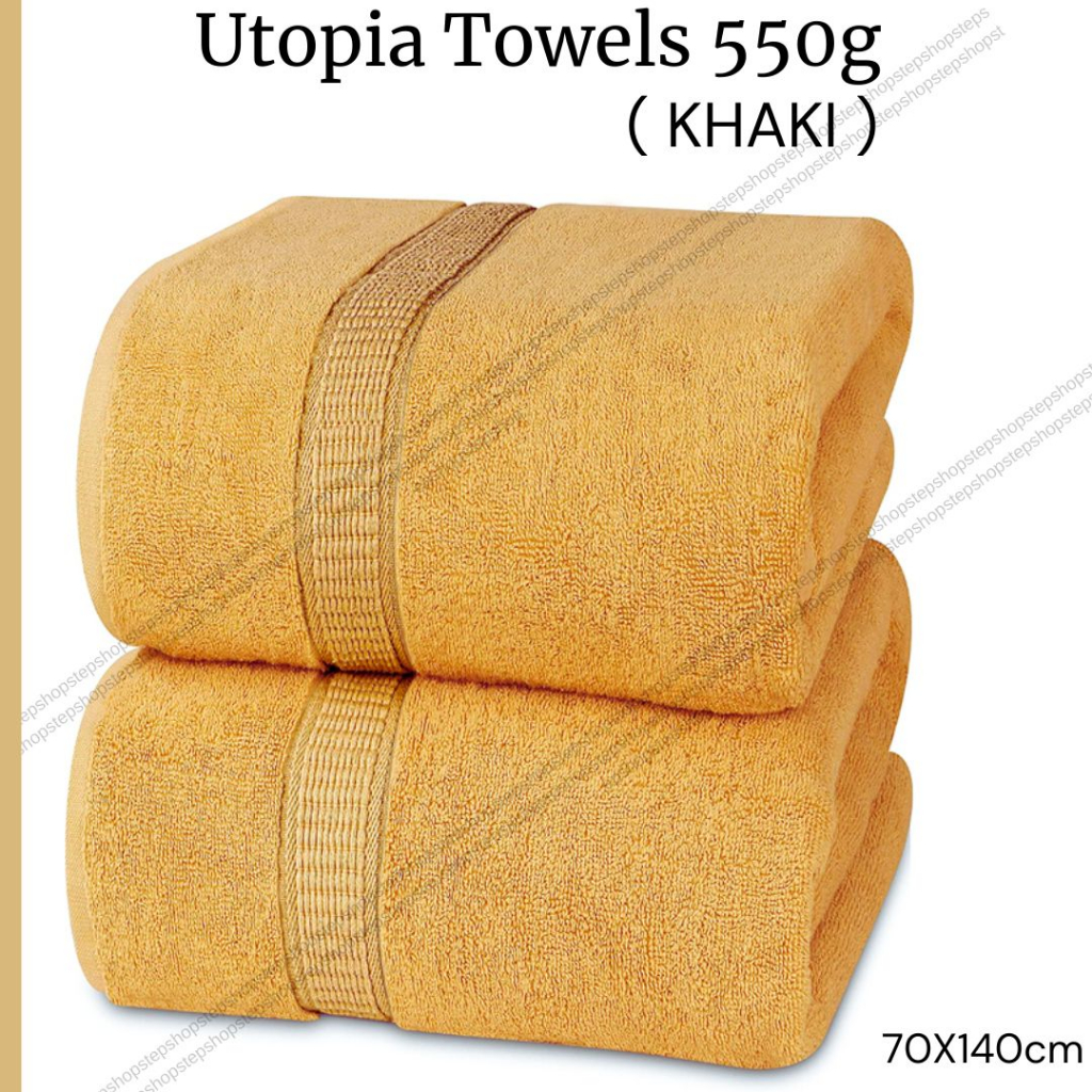 𝐔𝐭𝐨𝐩𝐢𝐚 𝐇𝐨𝐭𝐞𝐥 Bath Towel 100% Cotton Big Towel 70cmx140cm 550grams ...