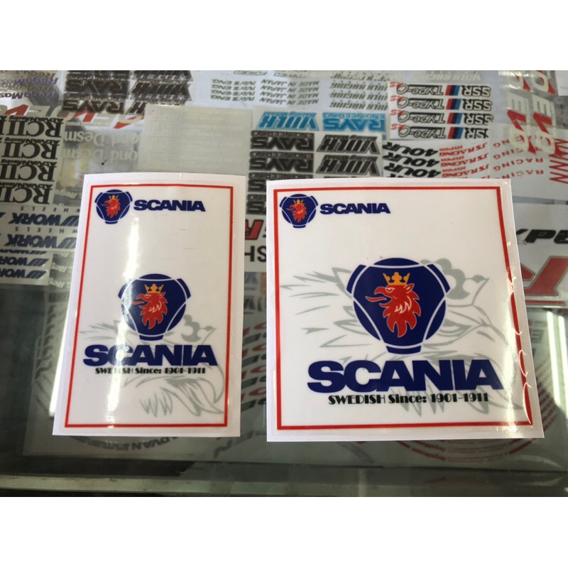 Sticker Cermin SCANIA Limited Design | Shopee Malaysia