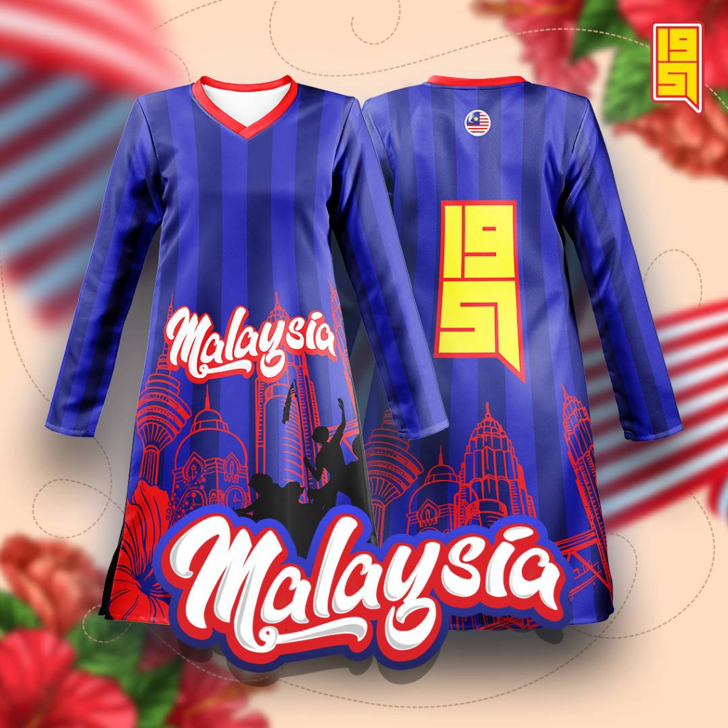 Jersi Merdeka 2023 Regular Fit Full Sublimation | Shopee Malaysia