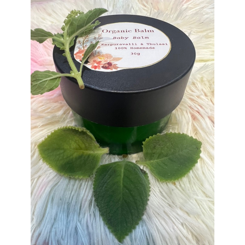 Organic Balm - Karpuravalli & Thulasi | Shopee Malaysia
