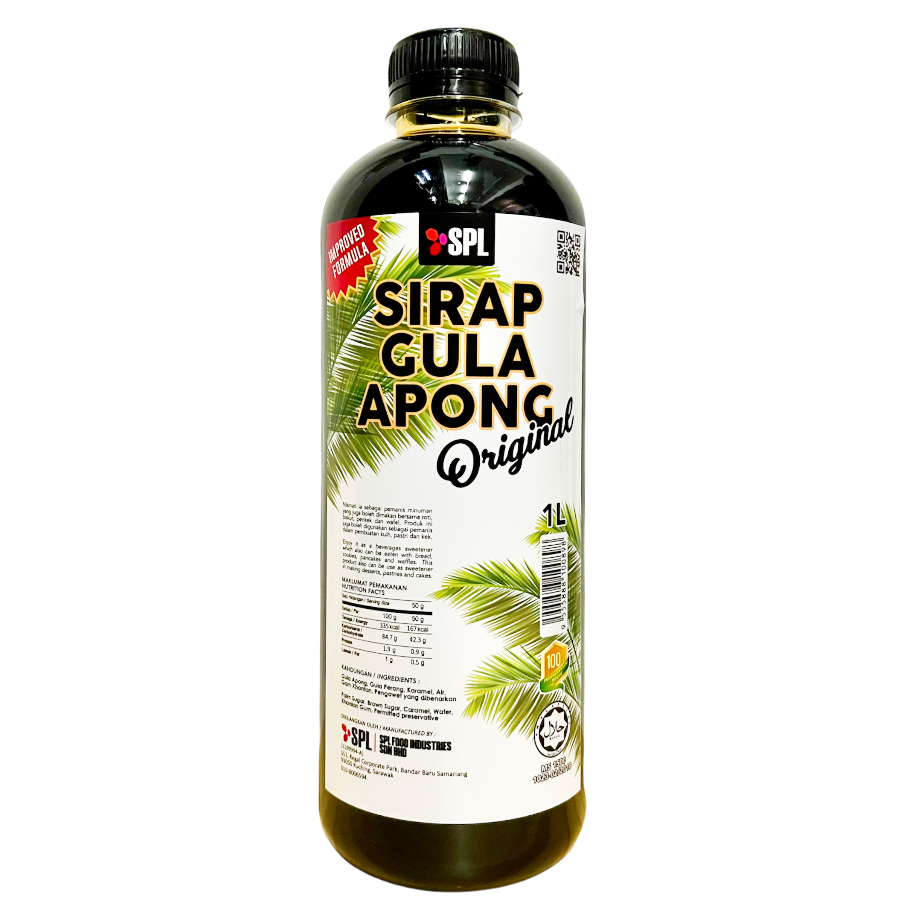 [Delivery From USJ] Gula Apong Syrup 1L Bottle (For 3 Layer Tea ...