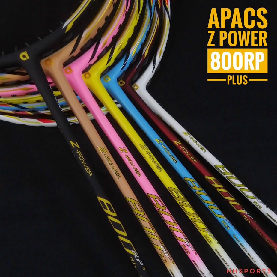 APACS Racket Z-POWER 800RP PLUS ( Free Stringing/Grip/Cover) | Shopee ...