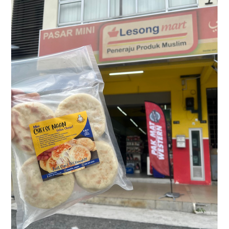 SAME DAY DELIVERY KAJANG SAHAJA!! MINI ROTI NAAN CHEESE by Auntie Naan ...