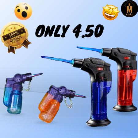 GLICTEL TORCH Windproof Jet Flame Lighter 🔥Ready stock🔥 | Shopee Malaysia