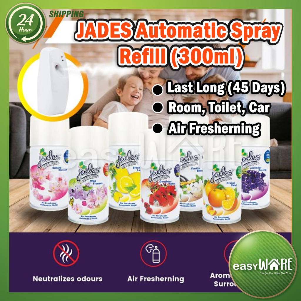 EASYWARE 2023 LOCAL BRAND MALAYSIA JADES Automatic Spray Refill 300ml ...