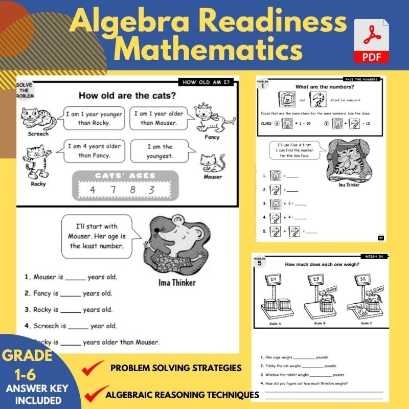 M17 Algebra Mathematics Primary Matematik Primary | Shopee Malaysia