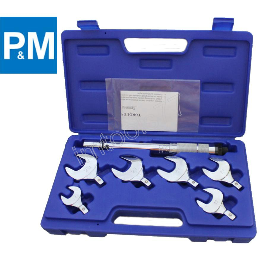 P&M 7Pcs HVAC Interchangeable Torque Wrench Set 10-75Nm (PM633A ...