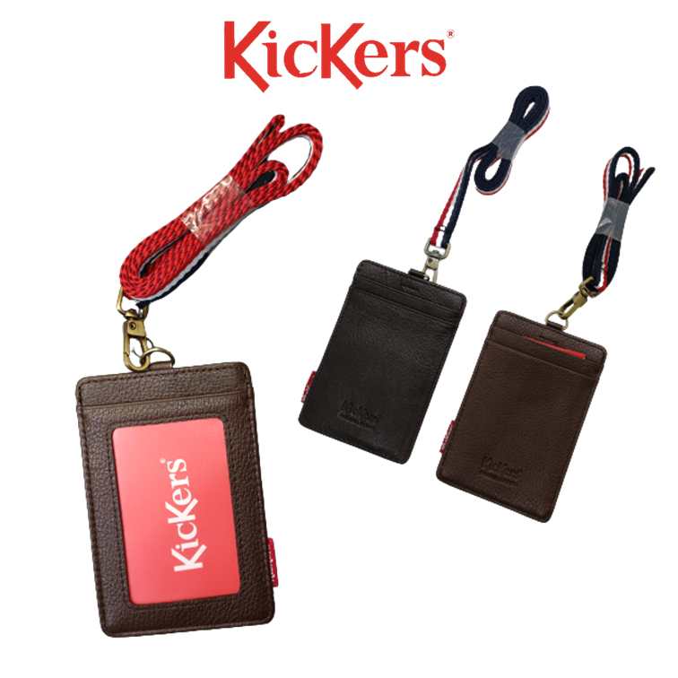 Kickers Genuine Leather ID Card Holder or Lanyard 💯% Original(88068 ...