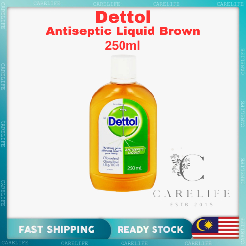 Dettol Brown Antiseptic Liquid 250ml | Shopee Malaysia