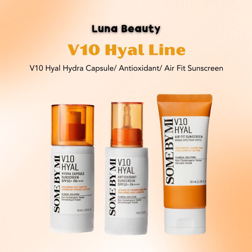 [Some By Mi] V10 Hyal Hydra Capsule/ Antioxidant/ Air Fit Sunscreen ...