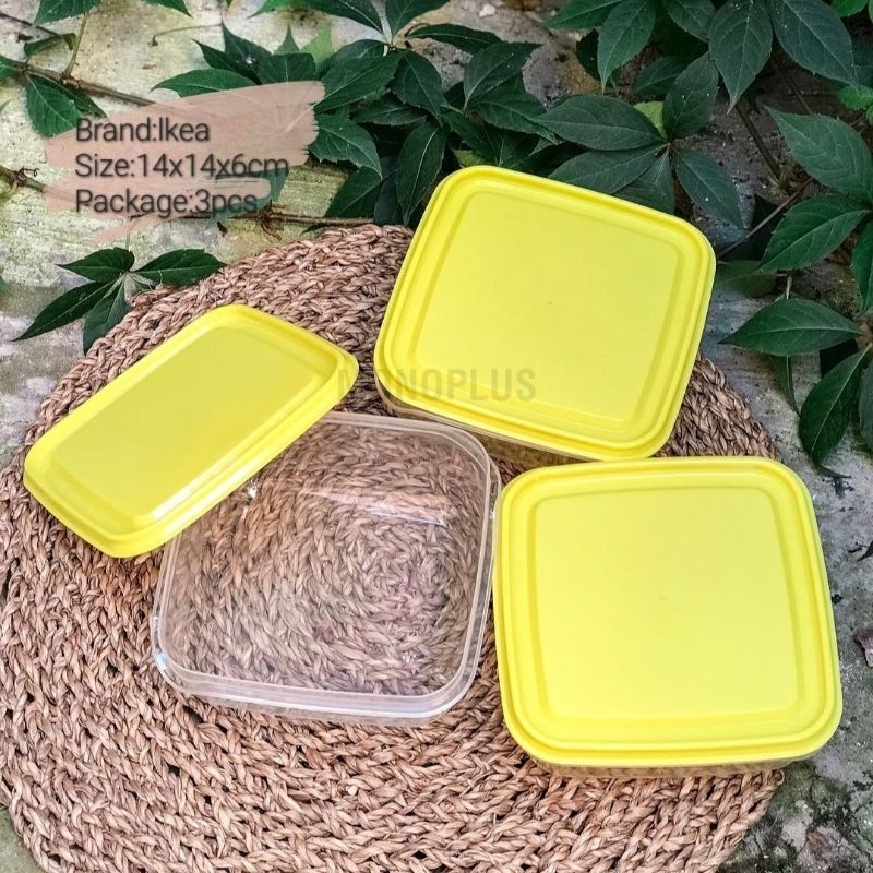 𝗜𝗞𝗘𝗔 Tupperware Ikea Pruta Food Container 17PCS PER SET/ Bekas Makanan ...