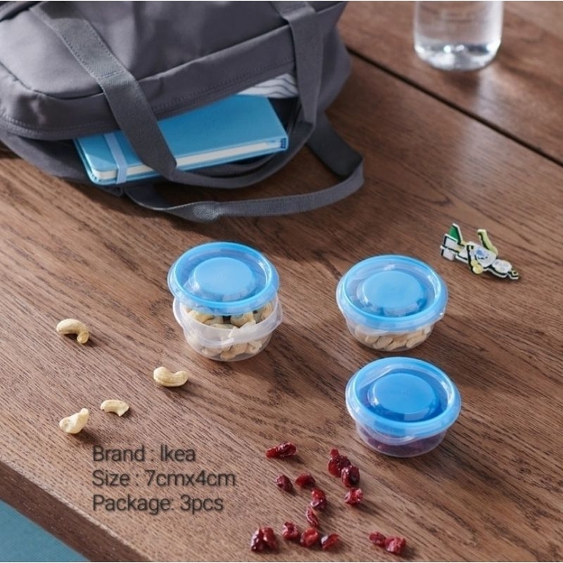 𝗜𝗞𝗘𝗔 Tupperware Ikea Pruta Food Container 17PCS PER SET/ Bekas Makanan ...