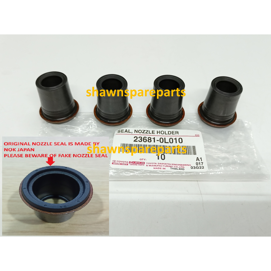 ORIGINAL 1KD 2KD Toyota Hilux KDN165 KUN25 KUN26 Hiace KDH200 Valve ...