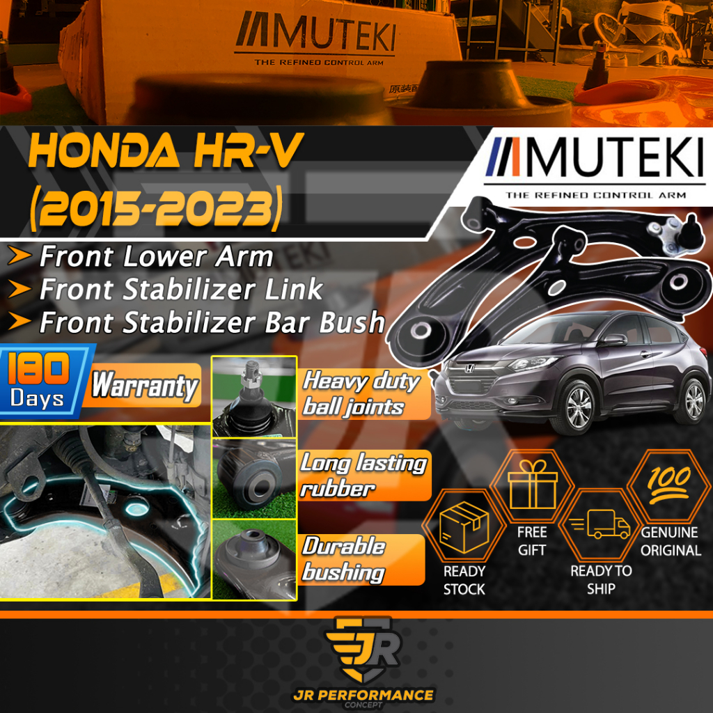 Muteki Lower Arm / Stabilizer Link / Stabilizer Bush Muteki Hrv Lower ...