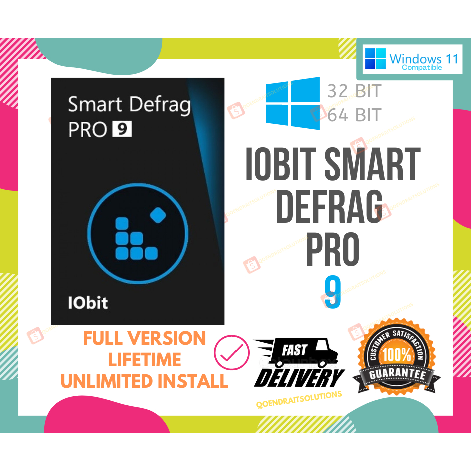 IObit Smart Defrag PRO 9 𝓛𝓐𝓣𝓔𝓢𝓣 𝟮𝟬𝟮𝟯 🔥Lifetime | Full Version | Shopee ...
