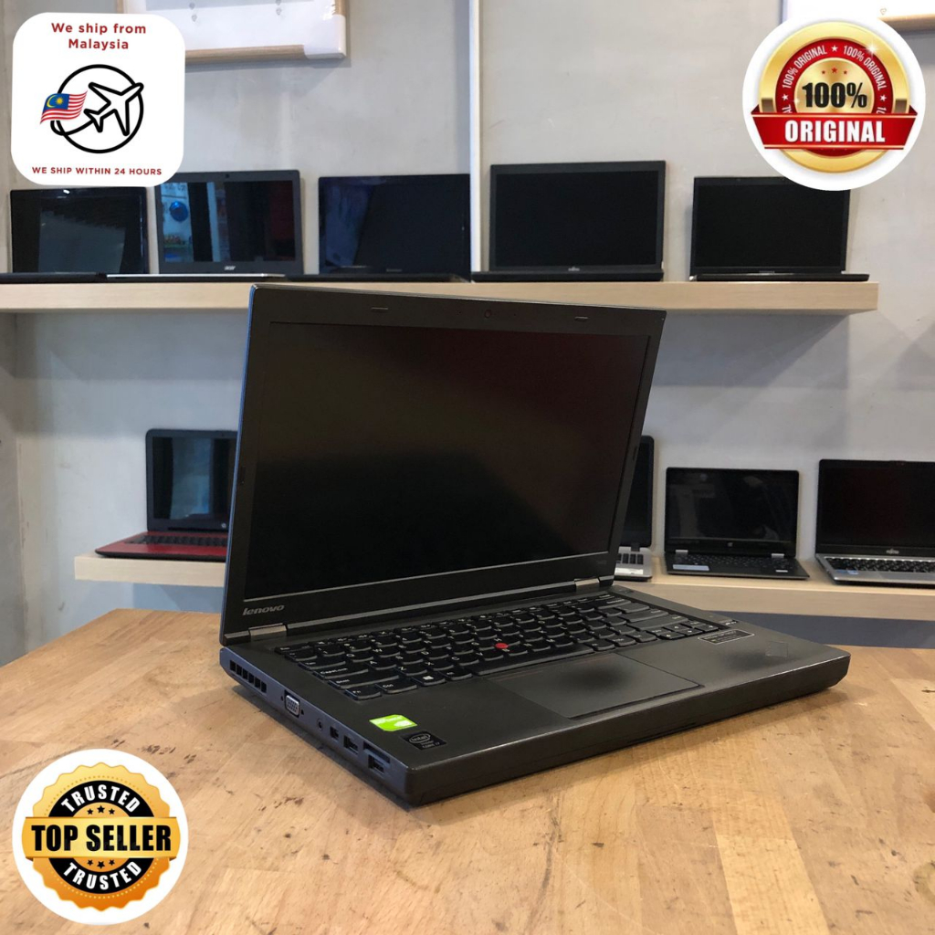 LENOVO THINKPAD T440P I7 SLIM LAPTOP 100% ORIGINAL USED | Shopee Malaysia