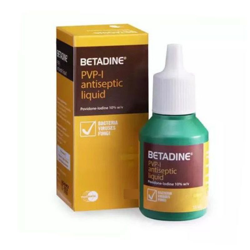 Betadine PVP-I Antiseptic liquid 30ml | Shopee Malaysia