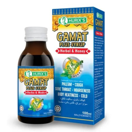 Hurix's Gamat Plus Syrup Herbal & Madu 100 ml | Shopee Malaysia