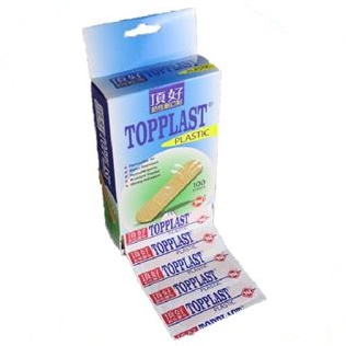 Topplast Plastic Strips Plaster (1 BOX - 100 pcs) | Shopee Malaysia