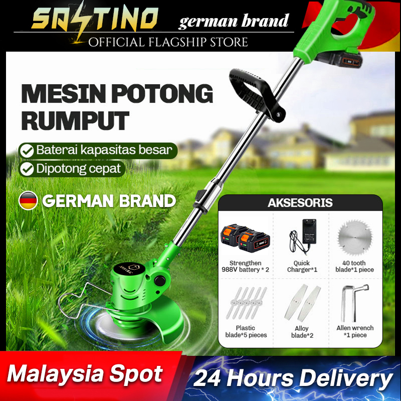 SANTINO Mesin Rumput Grass Cutter Machine (10 year warranty)Grass ...